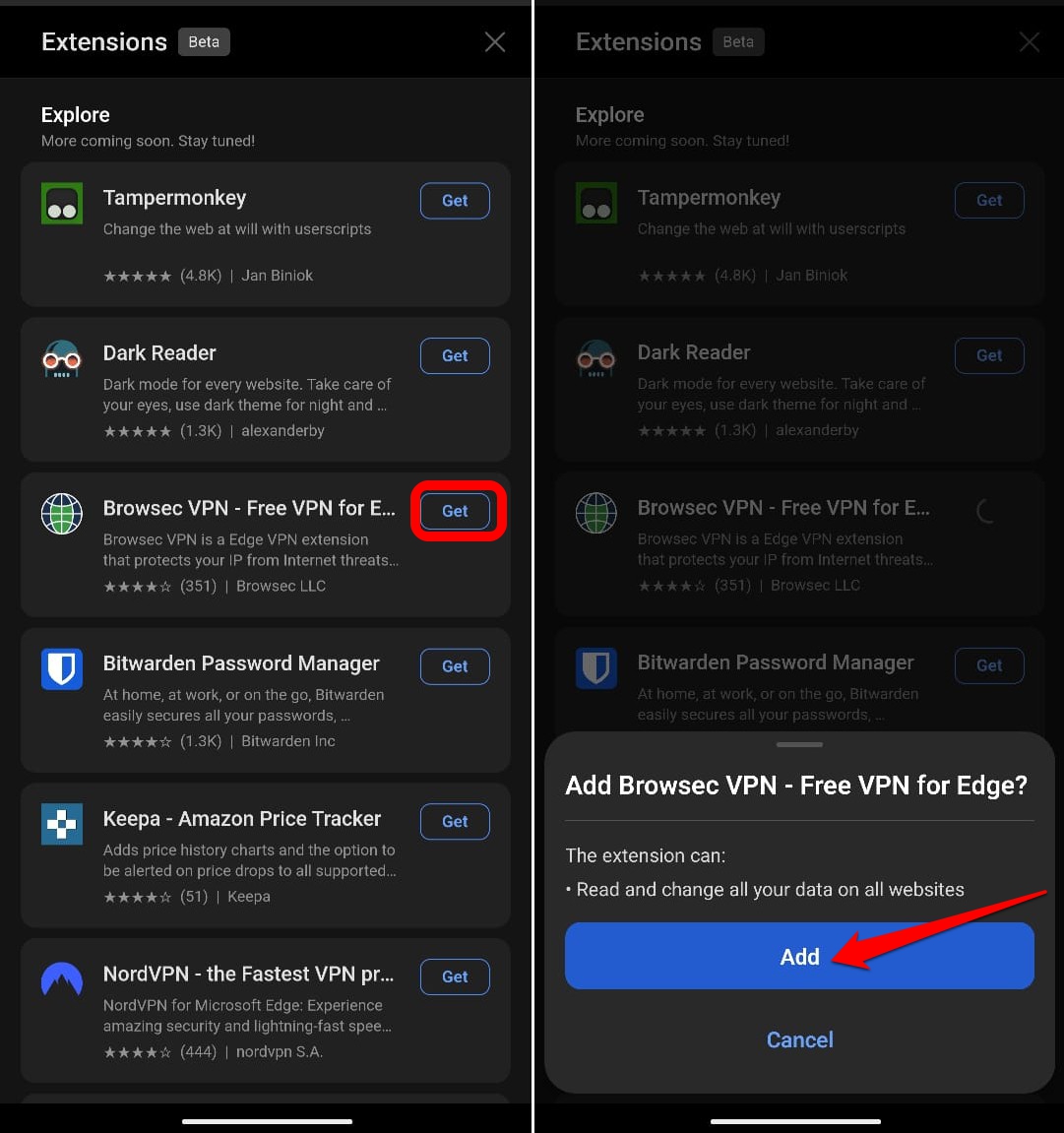 Microsoft Edge supera a Google Chrome y obtiene Extensions Store (web ...
