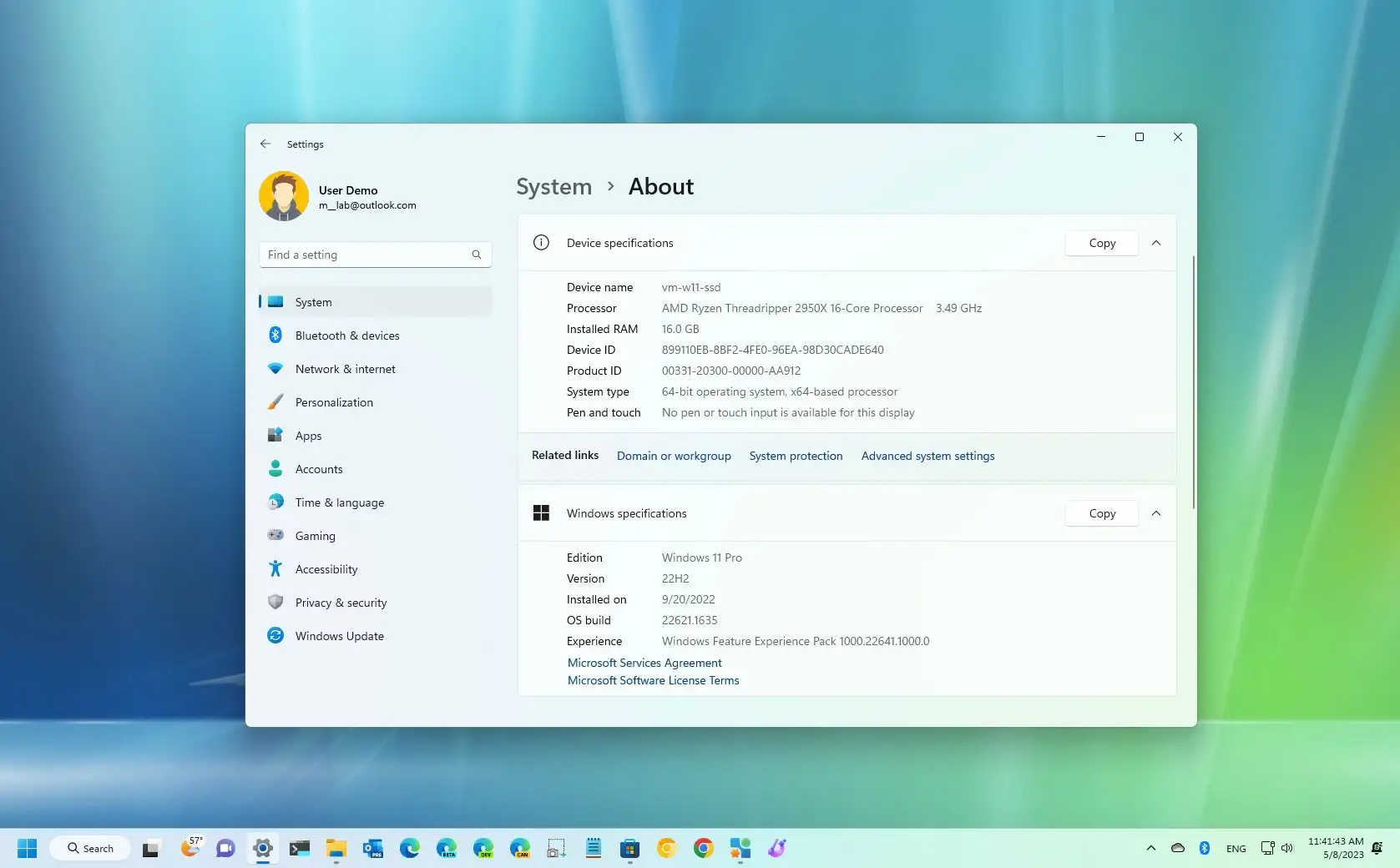 Cómo verificar las especificaciones de la computadora en Windows 11 ...