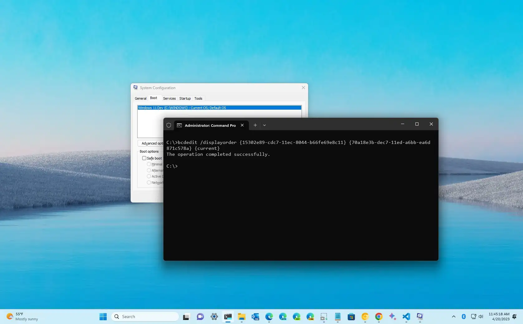 Cómo cambiar el orden de visualización del menú de arranque en Windows ...
