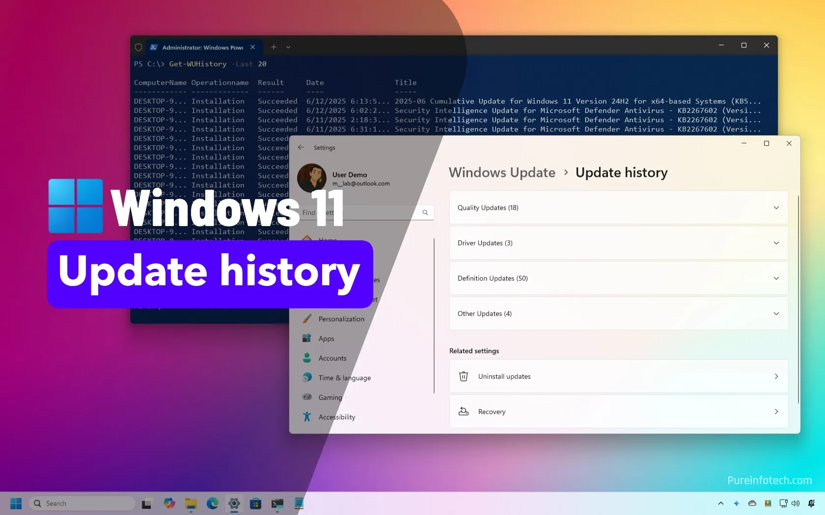 Cómo ver el historial de actualizaciones en Windows 11 - Mundo Geek
