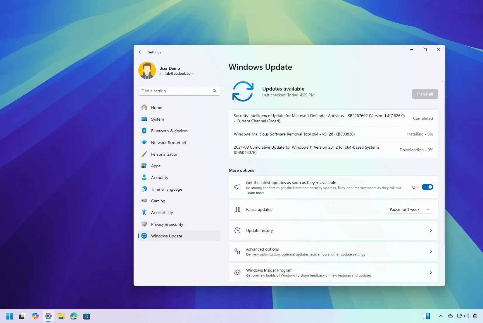 Windows 11 de septiembre de 2024 Actualización (KB5043076) se despliega ...