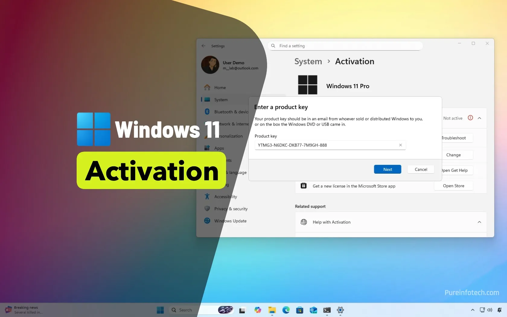 Cómo activar Windows 11 (tres formas) - Mundo Geek