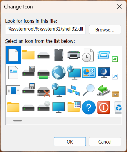 Ubicaciones de los iconos de Windows. ¿Dónde se almacenan los iconos ...