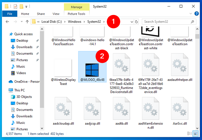 Ubicaciones de los iconos de Windows. ¿Dónde se almacenan los iconos ...