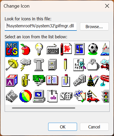 Ubicaciones de los iconos de Windows. ¿Dónde se almacenan los iconos ...