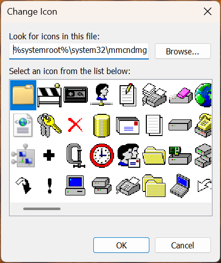 Ubicaciones de los iconos de Windows. ¿Dónde se almacenan los iconos ...