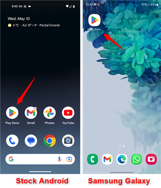 Cómo abrir Play Store en teléfonos inteligentes y tabletas con Android ...