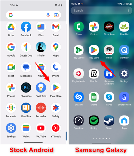 Cómo abrir Play Store en teléfonos inteligentes y tabletas con Android ...