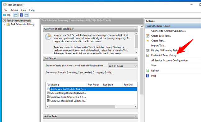 Cómo comprobar las tareas programadas en Windows - Mundo Geek