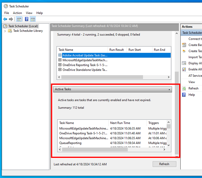 Cómo comprobar las tareas programadas en Windows - Mundo Geek