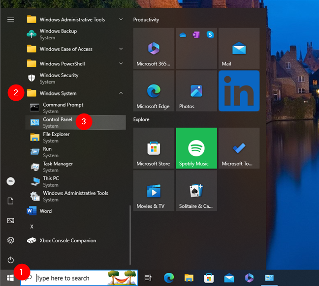 Cómo abrir el panel de control en Windows 10 - Mundo Geek