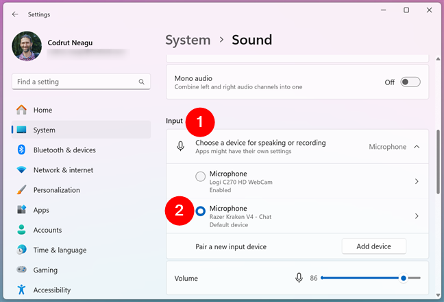 Cómo configurar el micrófono predeterminado en Windows 11 - Mundo Geek