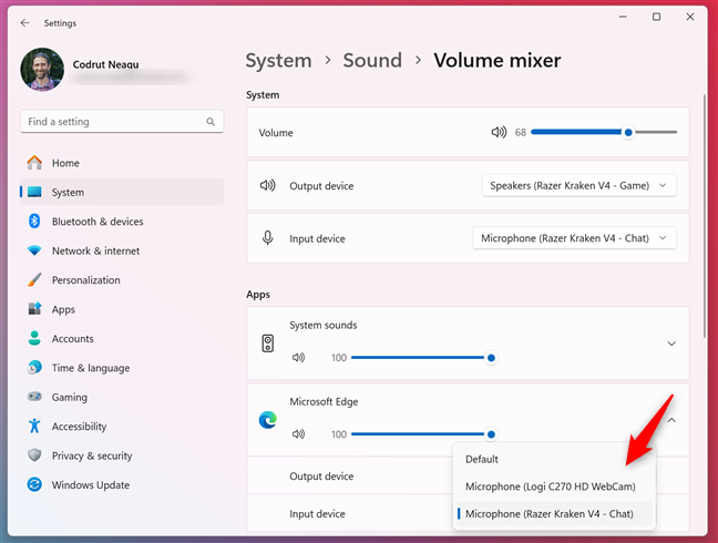 Cómo configurar el micrófono predeterminado en Windows 11 - Mundo Geek
