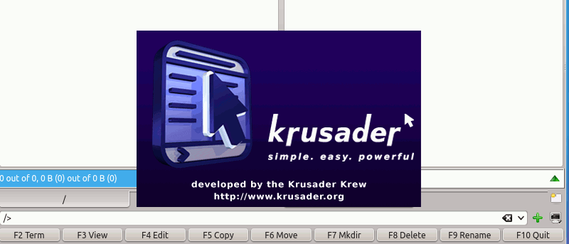 Use Krusader para una mejor administración de archivos en el escritorio ...