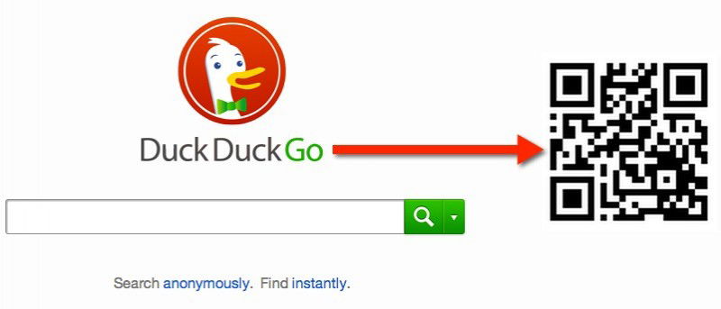 Cómo crear códigos QR en DuckDuckGo