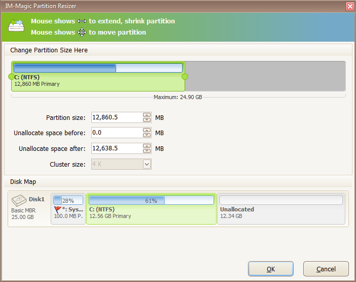 Revisión profesional de IM-Magic Partition Resizer