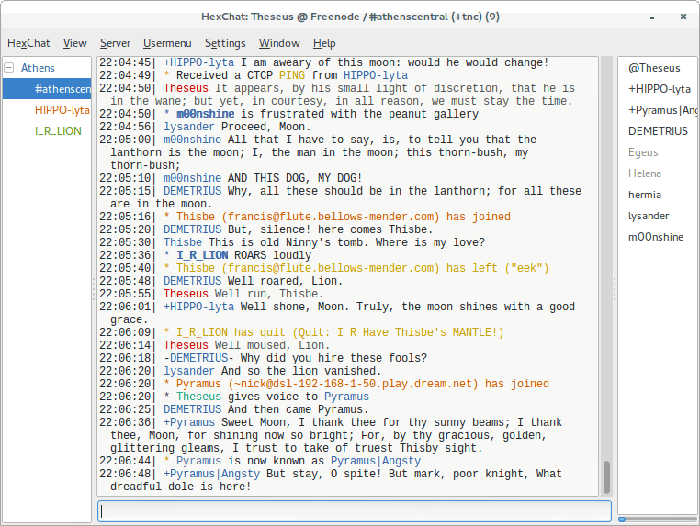 5 excelentes clientes IRC para Linux