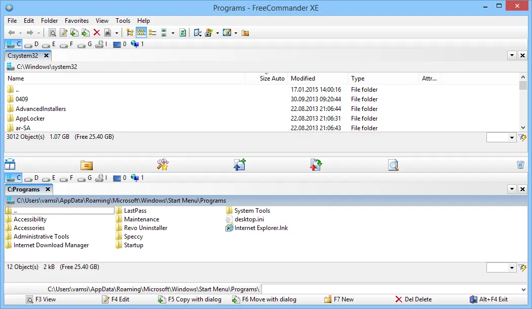 Freecommander XE: un administrador de archivos completo gratuito para ...