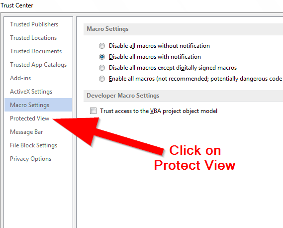 Cómo deshabilitar la vista protegida en Microsoft Word