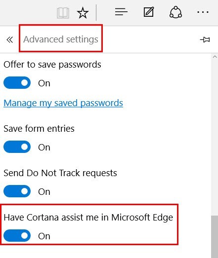 Cómo configurar y usar Cortana en el navegador Microsoft Edge