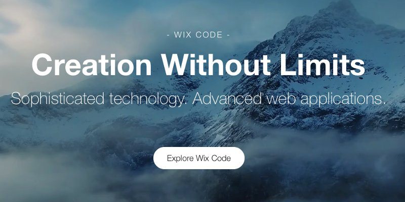Crear fácilmente una aplicación web con código WIX