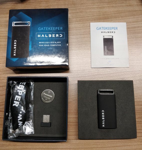 Con alabarda, nunca olvidará bloquear su computadora