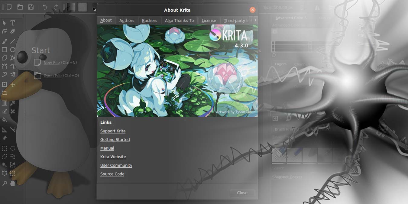 Cómo instalar la última versión de Krita en Ubuntu