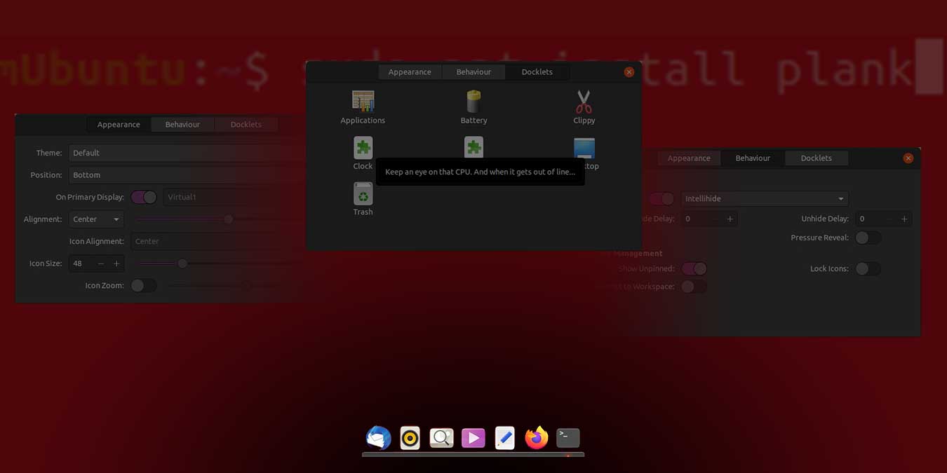Cómo descargar, instalar y configurar Plank Dock en Ubuntu