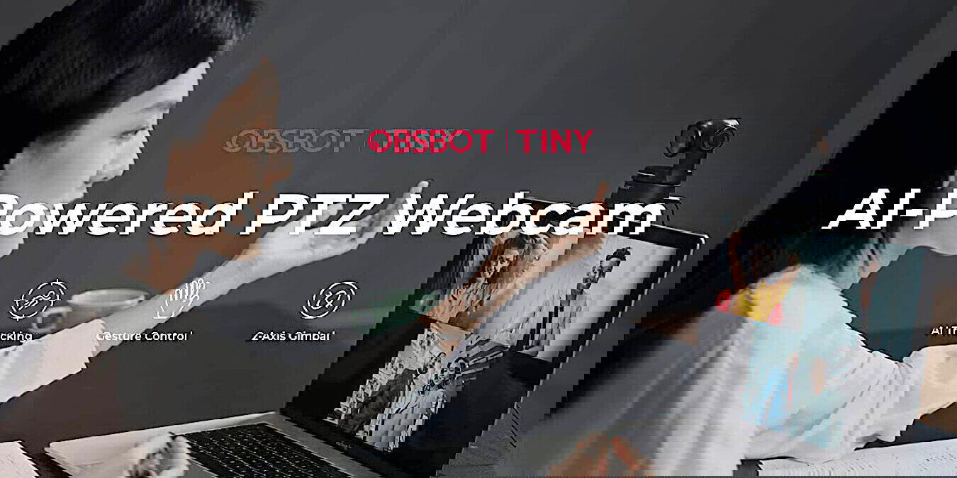 Ahorre $30 en una cámara web OBSBOT Tiny con tecnología de IA