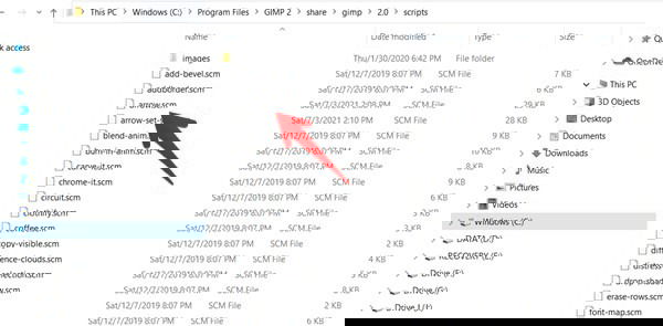 Cómo dibujar flechas en GIMP