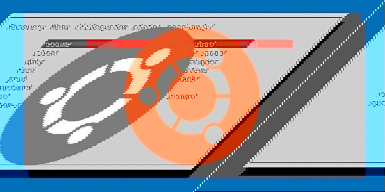 Cómo iniciar en modo de recuperación (modo seguro) en Ubuntu