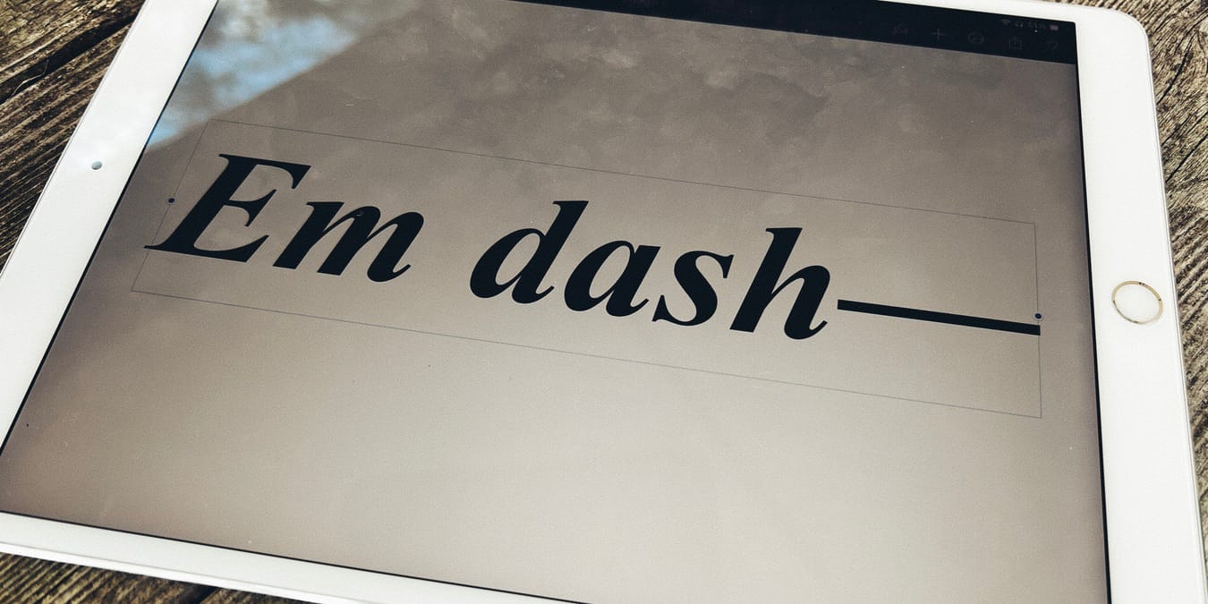 Las mejores formas de escribir un Em Dash en cualquier plataforma