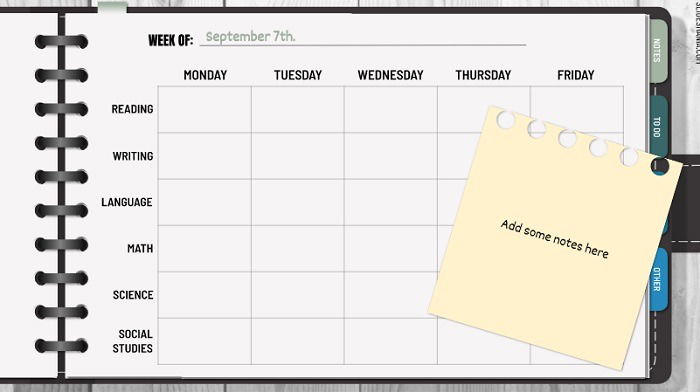 14 plantillas útiles de PowerPoint para configurar un planificador digital