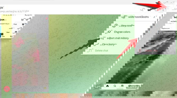 Cómo exportar el historial de chat de telegrama - Mundo Geek
