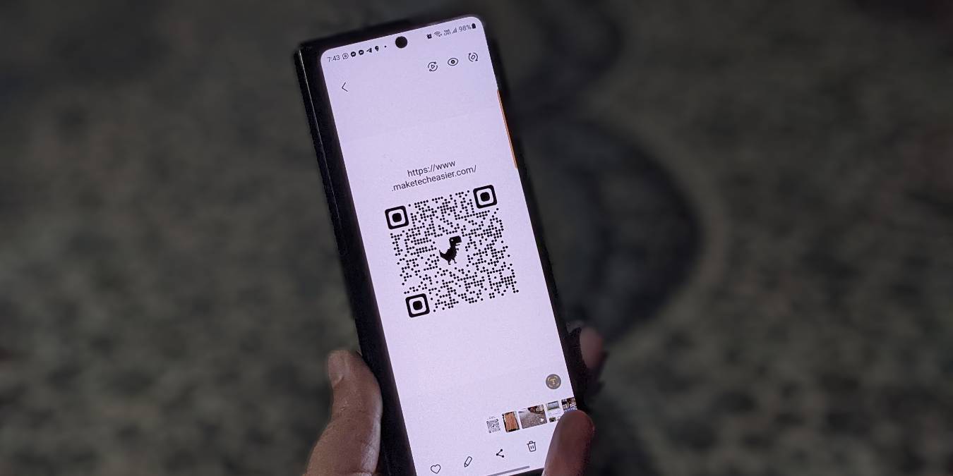 Cómo escanear códigos QR a partir de una imagen en el móvil