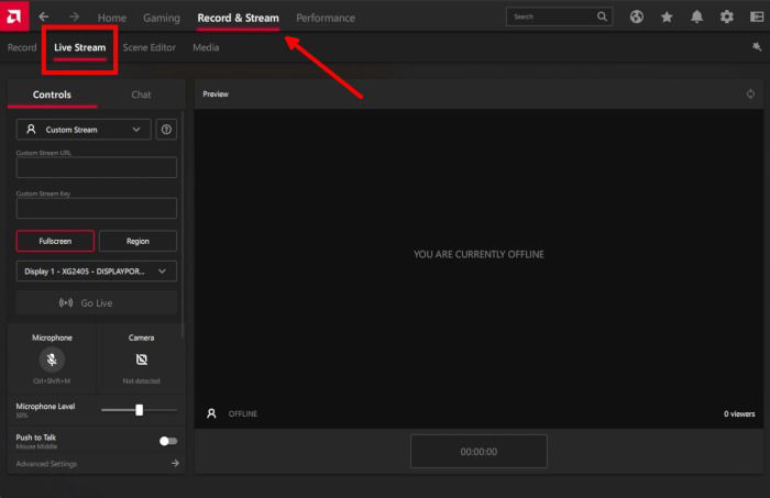 Cómo usar la función de registro y transmisión del software AMD Radeon ...