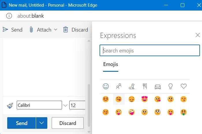 Cómo usar emojis en Microsoft Outlook para Windows