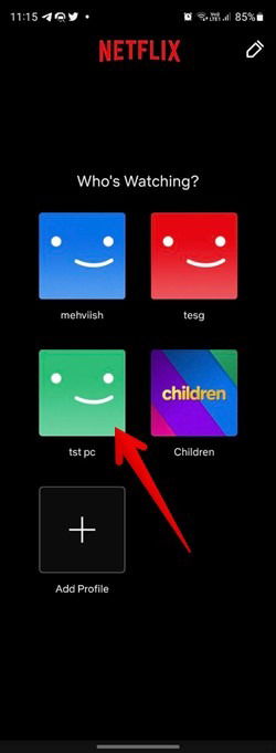 Cómo agregar y cambiar entre perfiles de Netflix