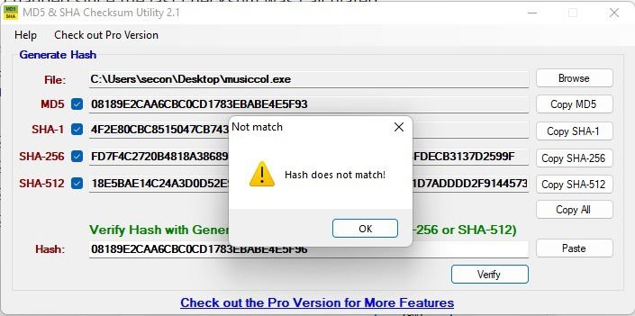 Cómo verificar la suma de comprobación MD5, SHA-1 y SHA-256 en Windows ...