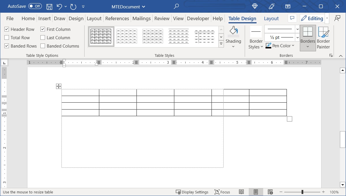 Cómo crear y personalizar tablas en Microsoft Word