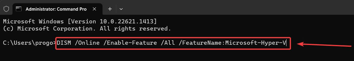 Cómo ejecutar Hyper-V en cualquier sistema Windows 11