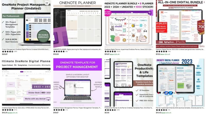 Más de 12 plantillas de OneNote para productividad - Mundo Geek