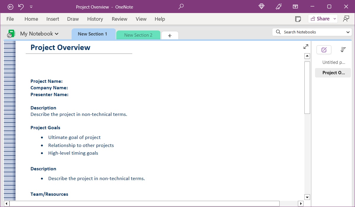 Más de 12 plantillas de OneNote para productividad - Mundo Geek
