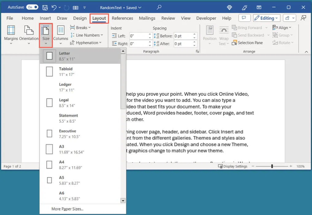 Cómo escalar un documento en Microsoft Word en Windows y macOS - Mundo Geek