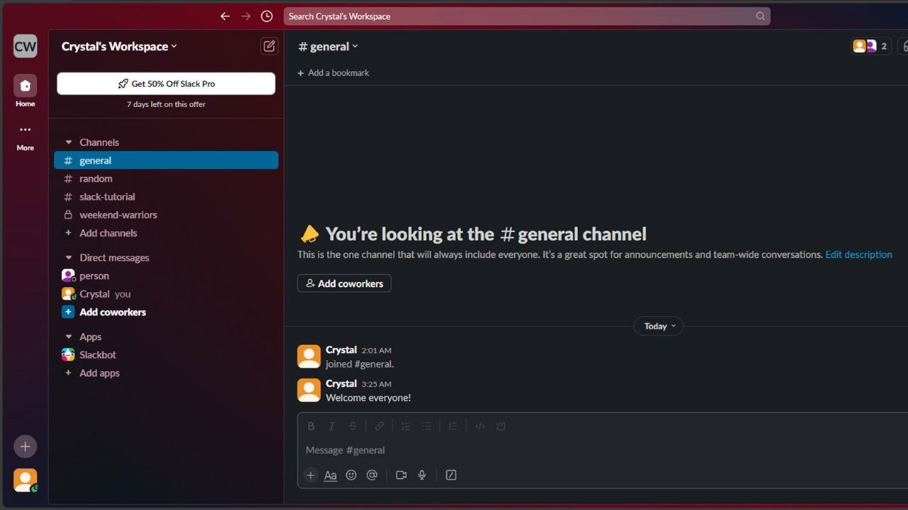 Cómo crear y administrar un espacio de trabajo Slack - Mundo Geek