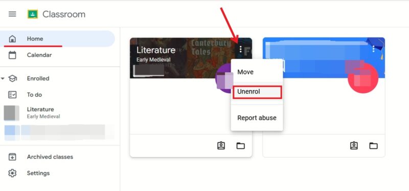 Cómo dejar un aula de Google (estudiantes y maestros) - Mundo Geek