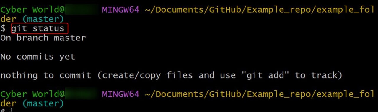Comando de estado GIT explicado con ejemplos - Mundo Geek