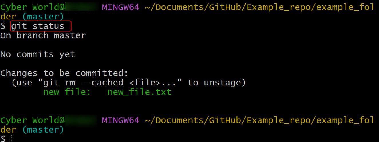 Comando de estado GIT explicado con ejemplos - Mundo Geek