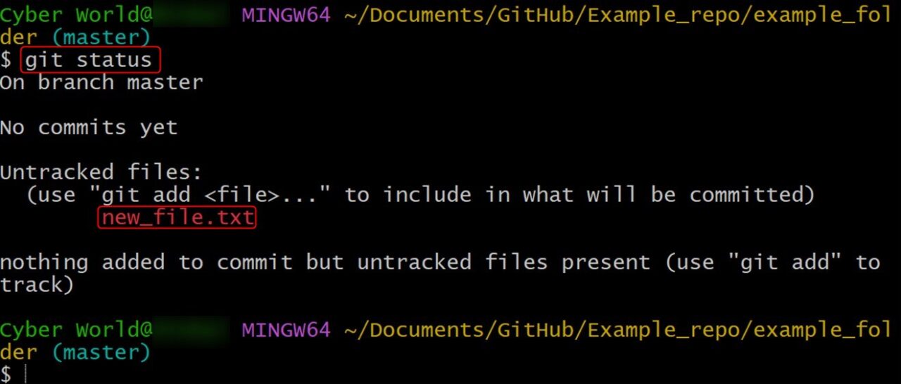 Comando de estado GIT explicado con ejemplos - Mundo Geek