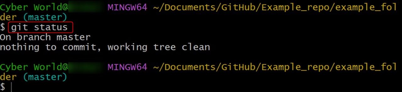 Comando de estado GIT explicado con ejemplos - Mundo Geek